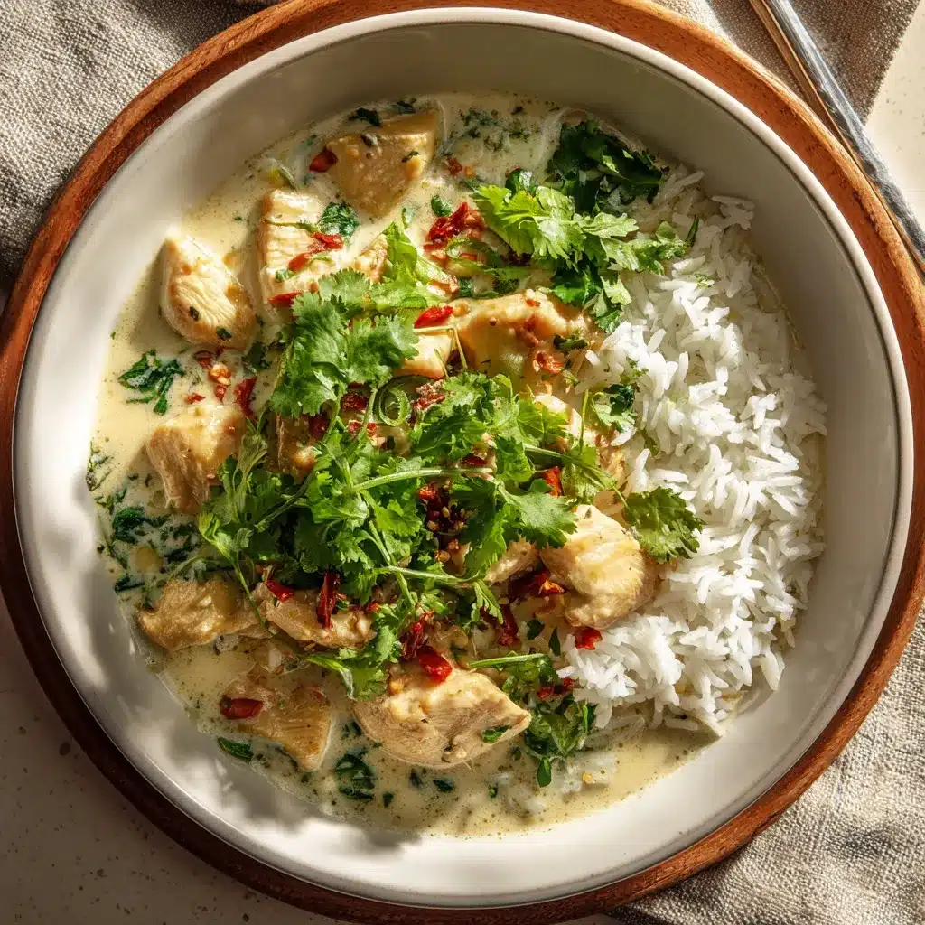 Coconut Chicken Rice Bowl – 30-Min Healthy Dinner Recipe