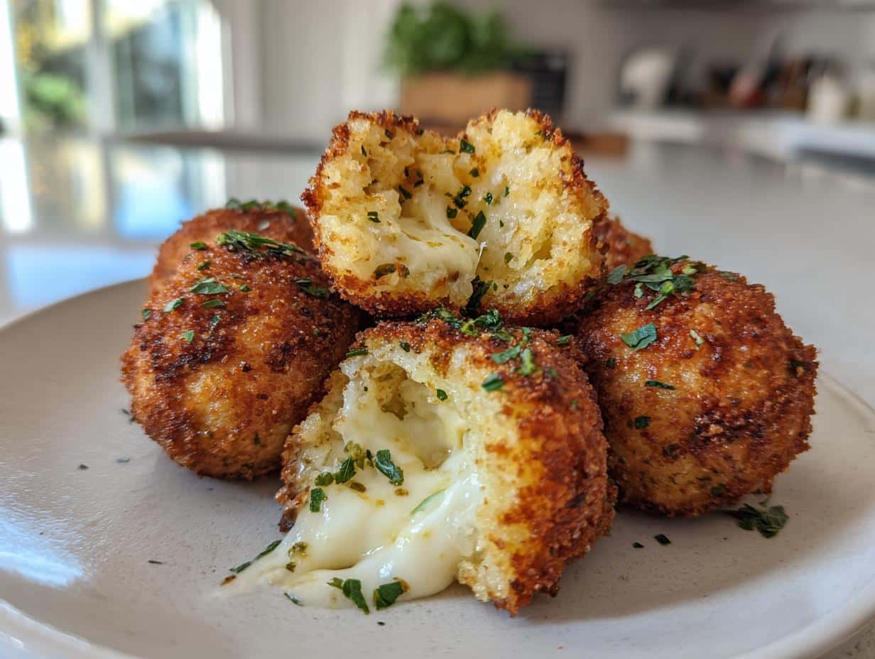 Air Fryer Arancini (Rice Balls): 5 Steps to Cheesy Bliss